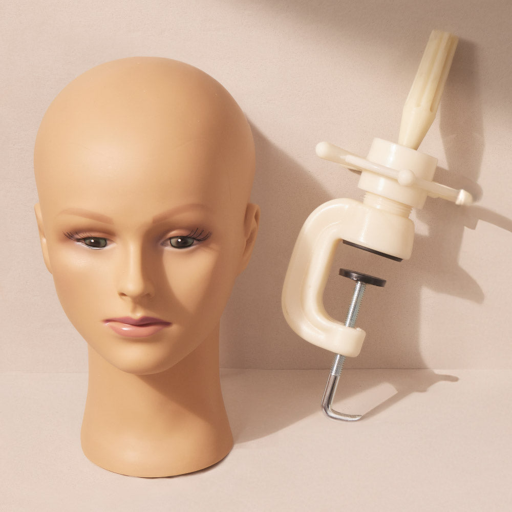 Wig Styling Head - Bald Mannequin Head for Wigs | Daniel Alain